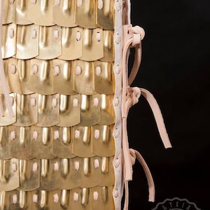 Roman Brass Armor Lamellar/scale Armor - Etsy