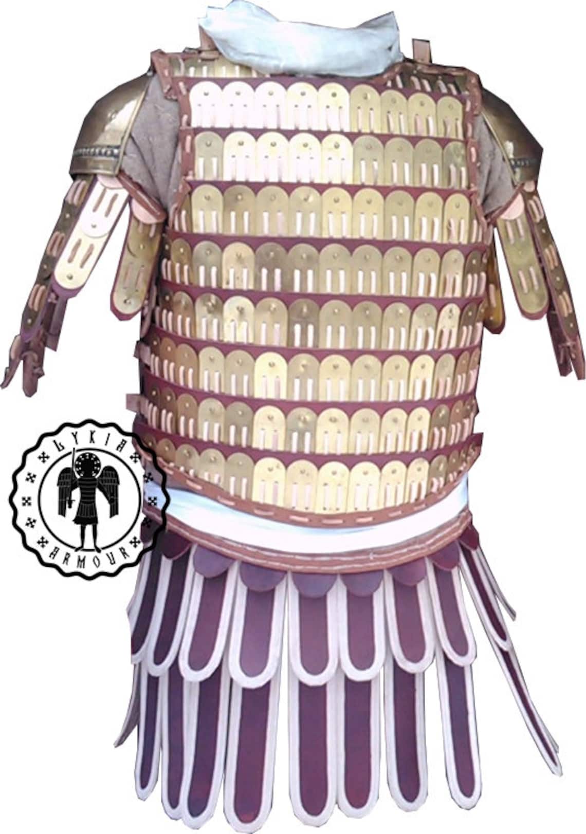 Byzantine lamellar klibanion medieval armour | Etsy