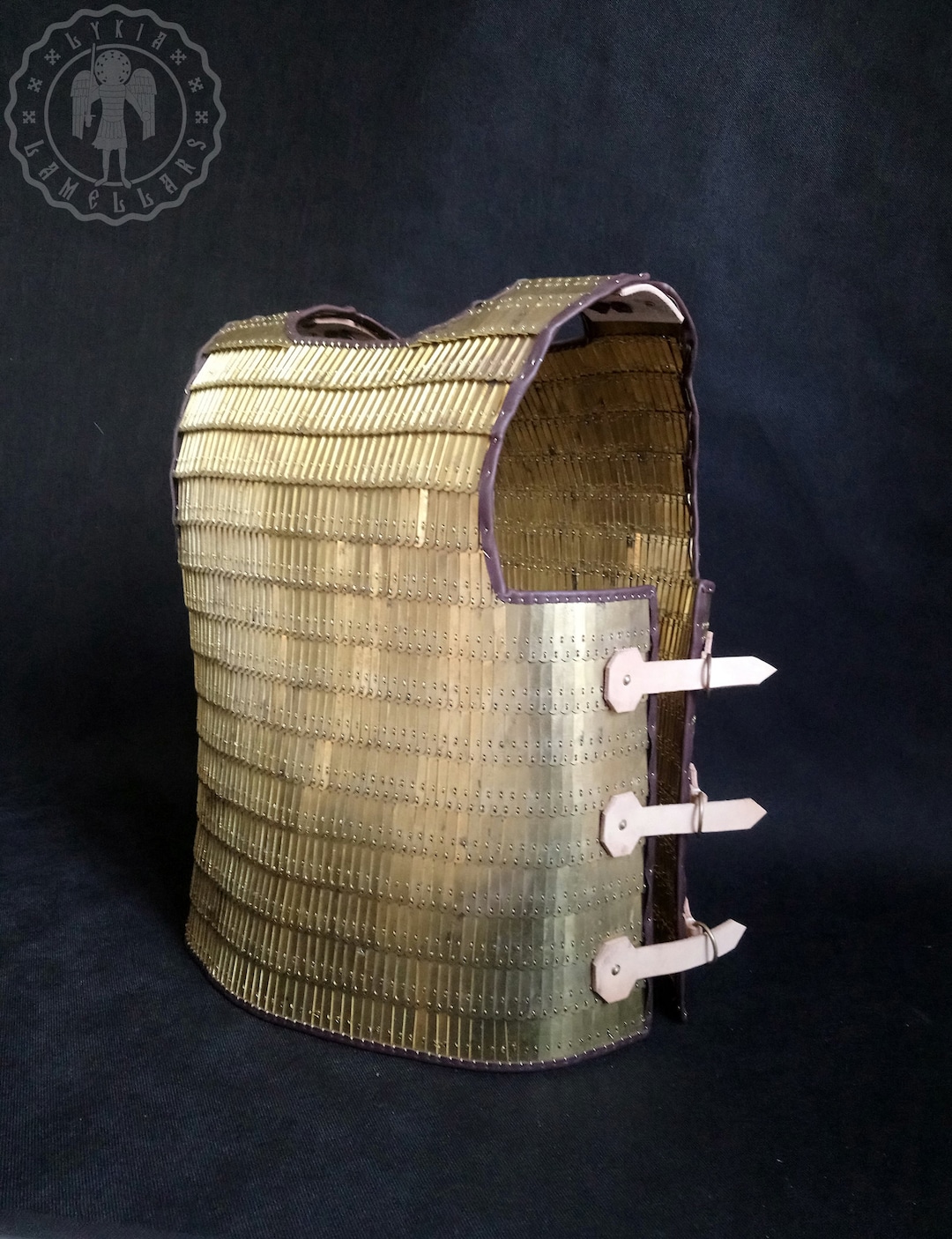 Roman Brass Scale/lamellar Armor From Carnuntum 1-3th Century Version 2 ...
