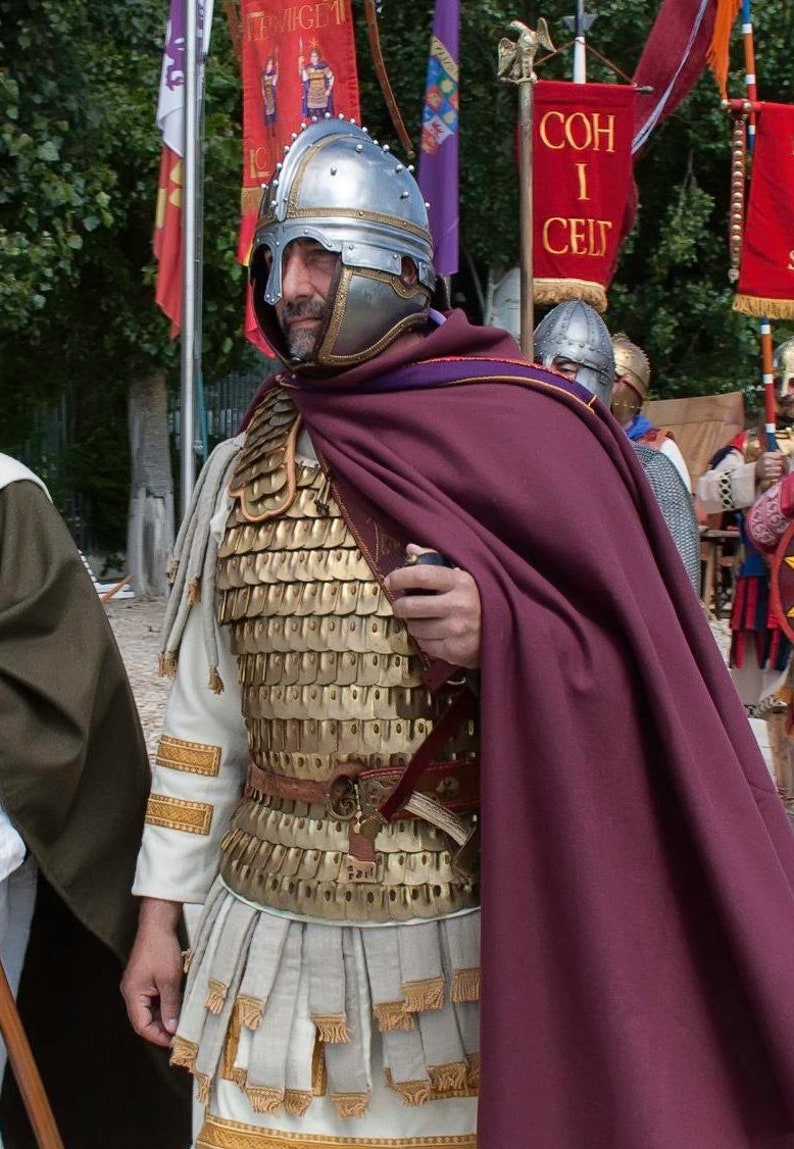 Roman brass armor lamellar/scale armor | Etsy