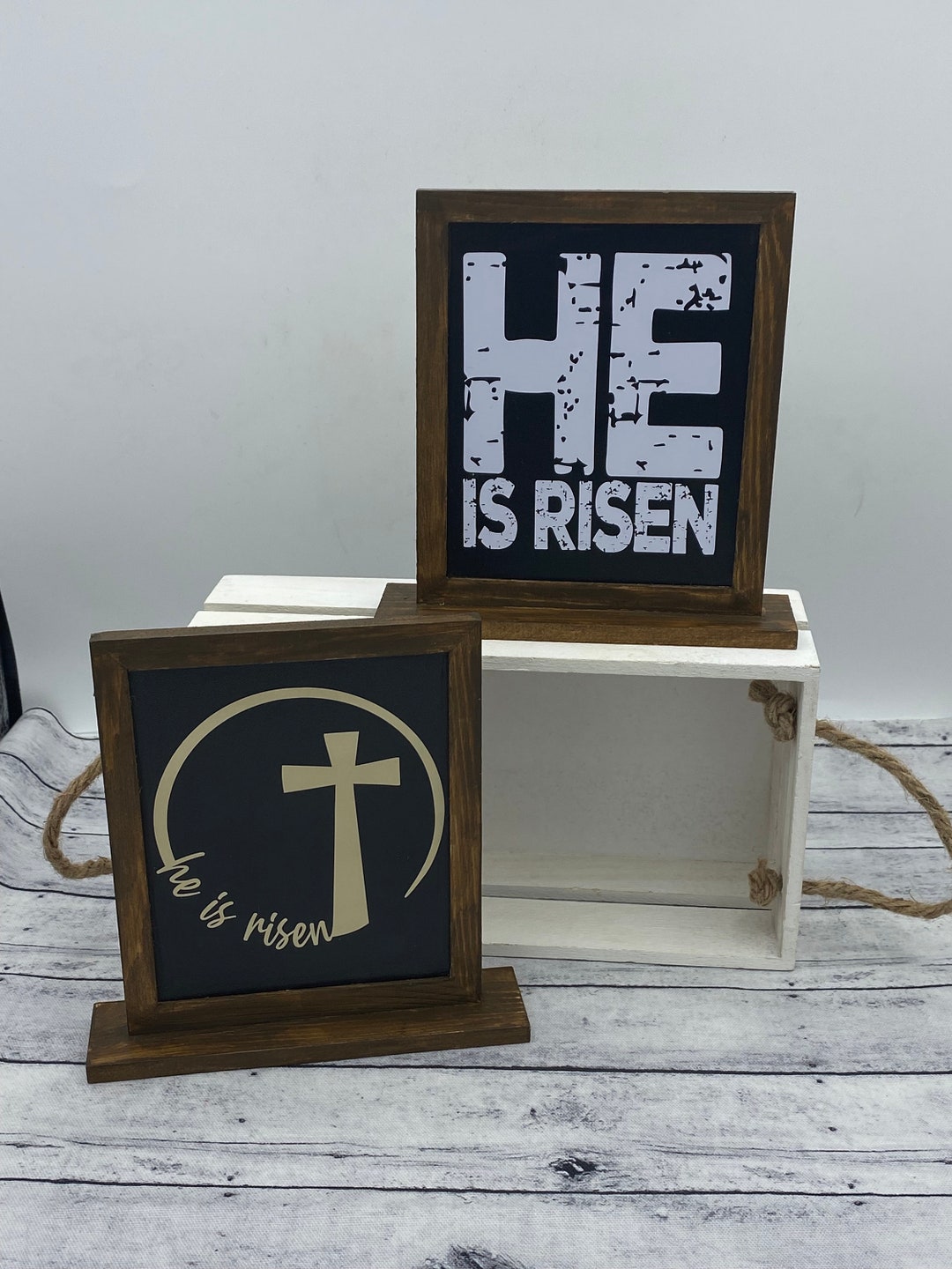 Jesus is Risen Table Art - Etsy