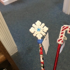 Christmas Pencil With Topper - Etsy