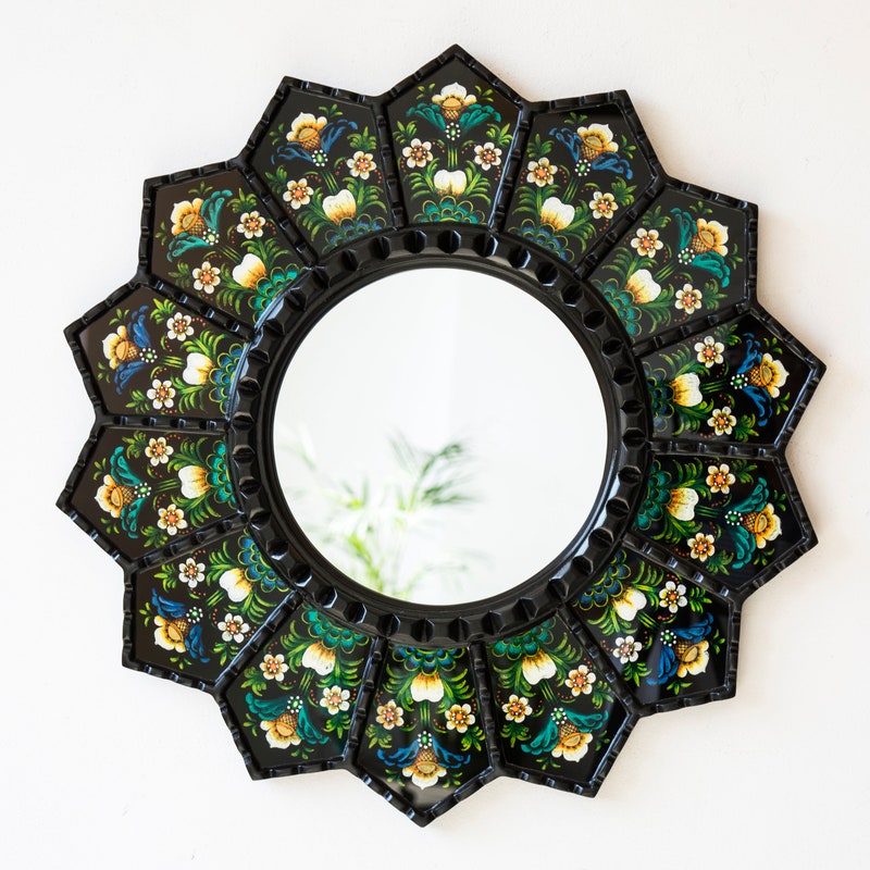 Sunflower Mirror - Etsy