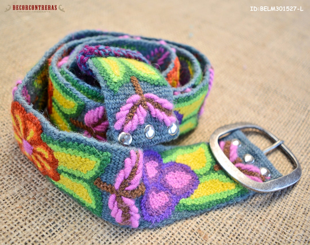 Womens Belts Size Large "andean Festival" - Gift for Women ...