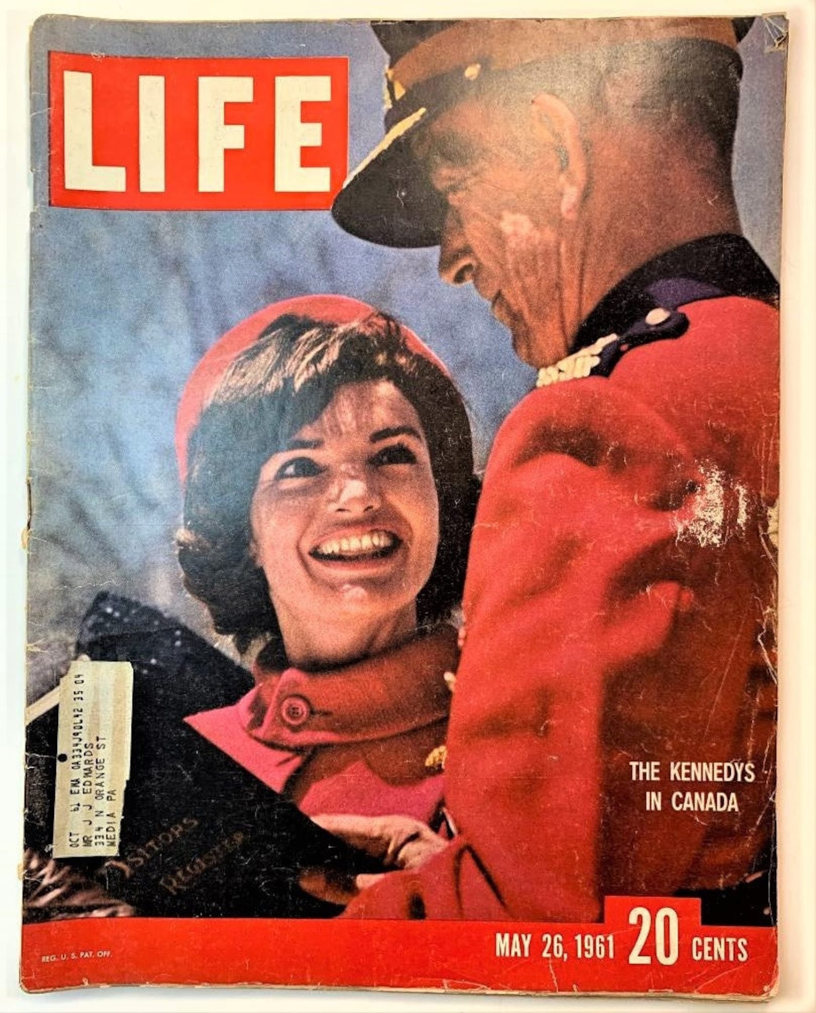 1961 Life Magazine Cover Feature the Kennedy's in - Etsy