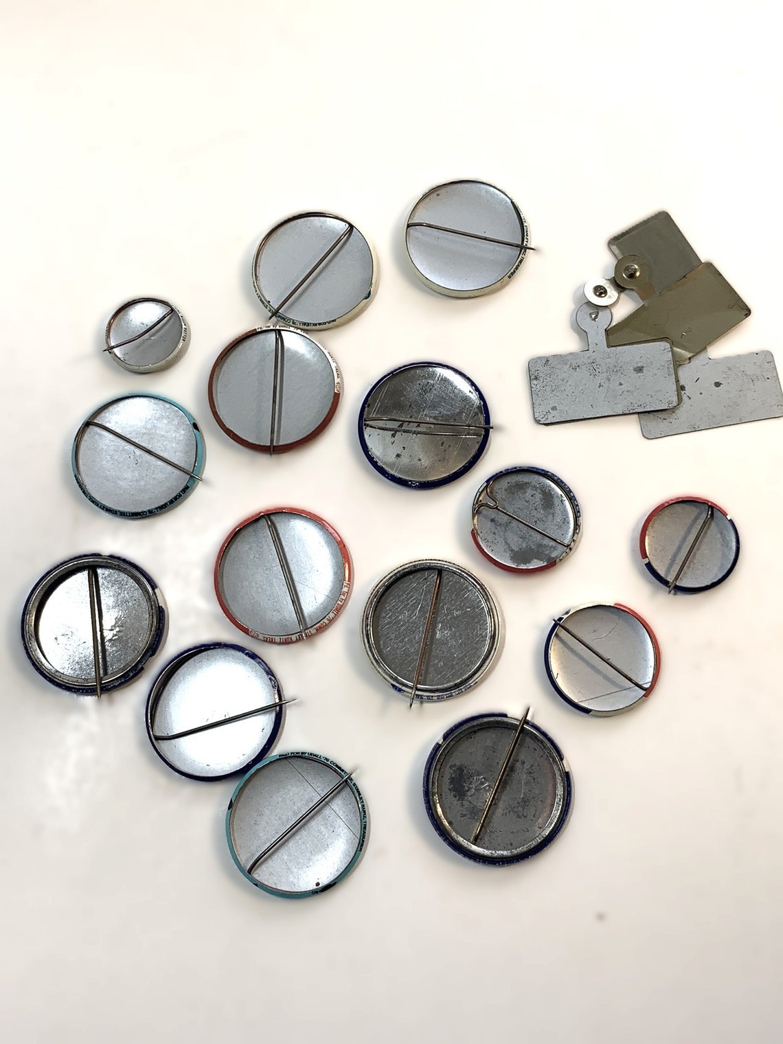 Lot of 20 Political Pin Back Press on Buttons '70's - Etsy