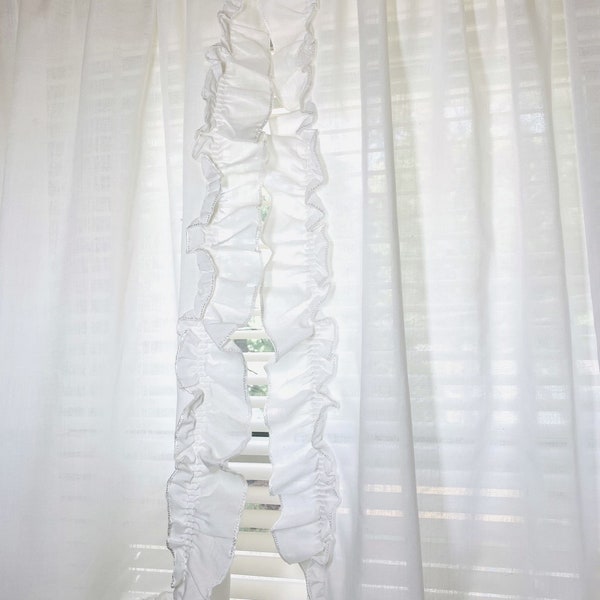 Ruffled Curtains - Etsy