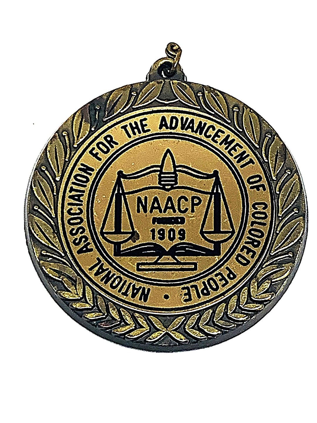 1994 NAACP Achievement Medal 'pass the Torch' - Etsy