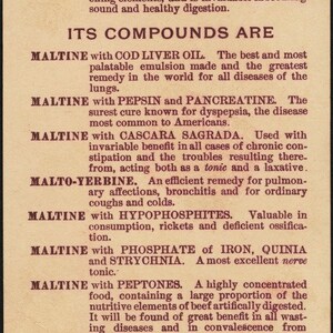 Antique the Maltine MF'G Co Chemists New York Amber Apothecary Medicine ...