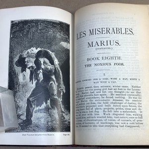 1862 Edition Les Misérables Victor Hugo, Complete One Volume Classic ...