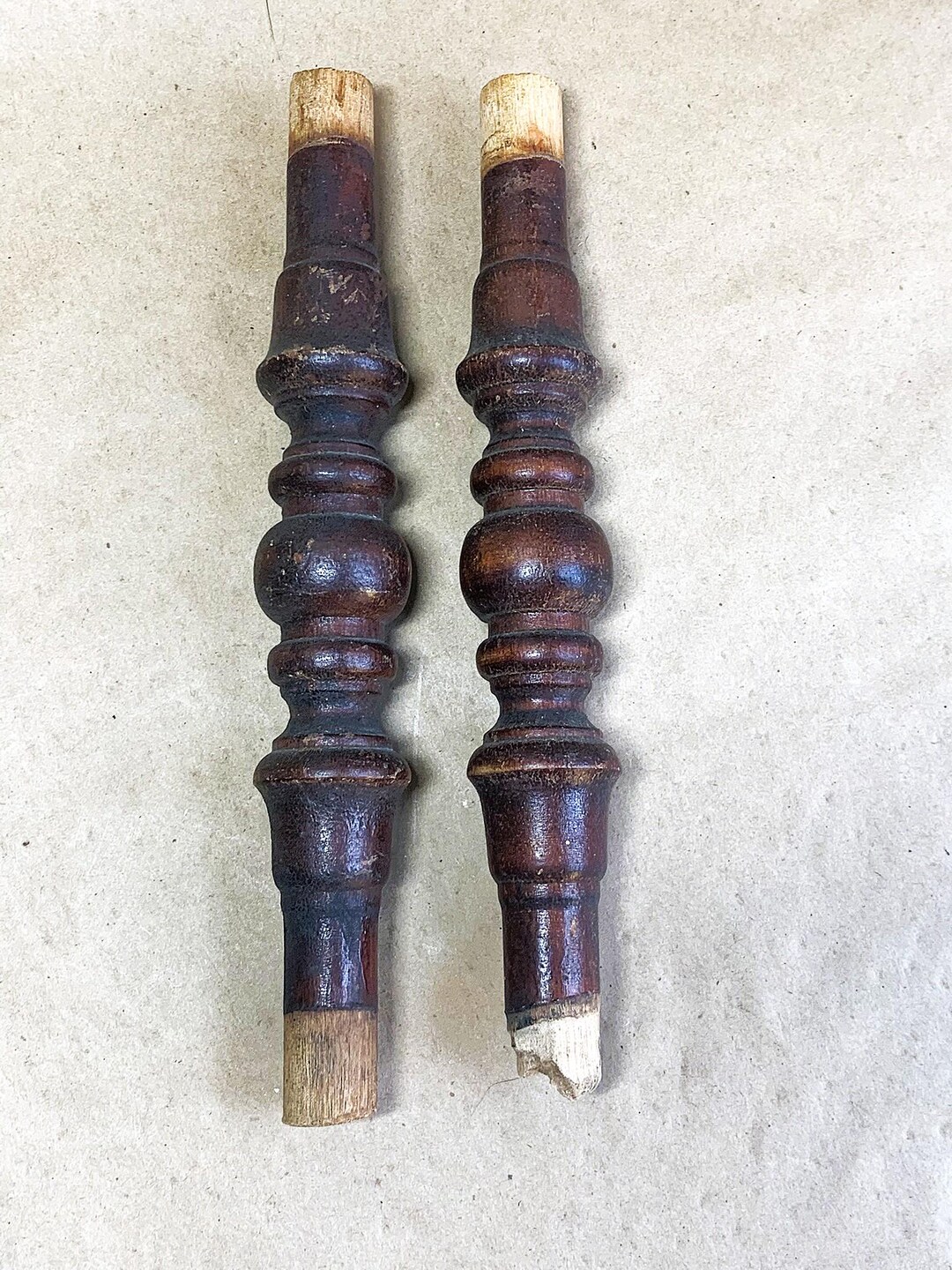 Antique Wood Chair Spindles Hand Turned Reclaimed Wood Furniture ...