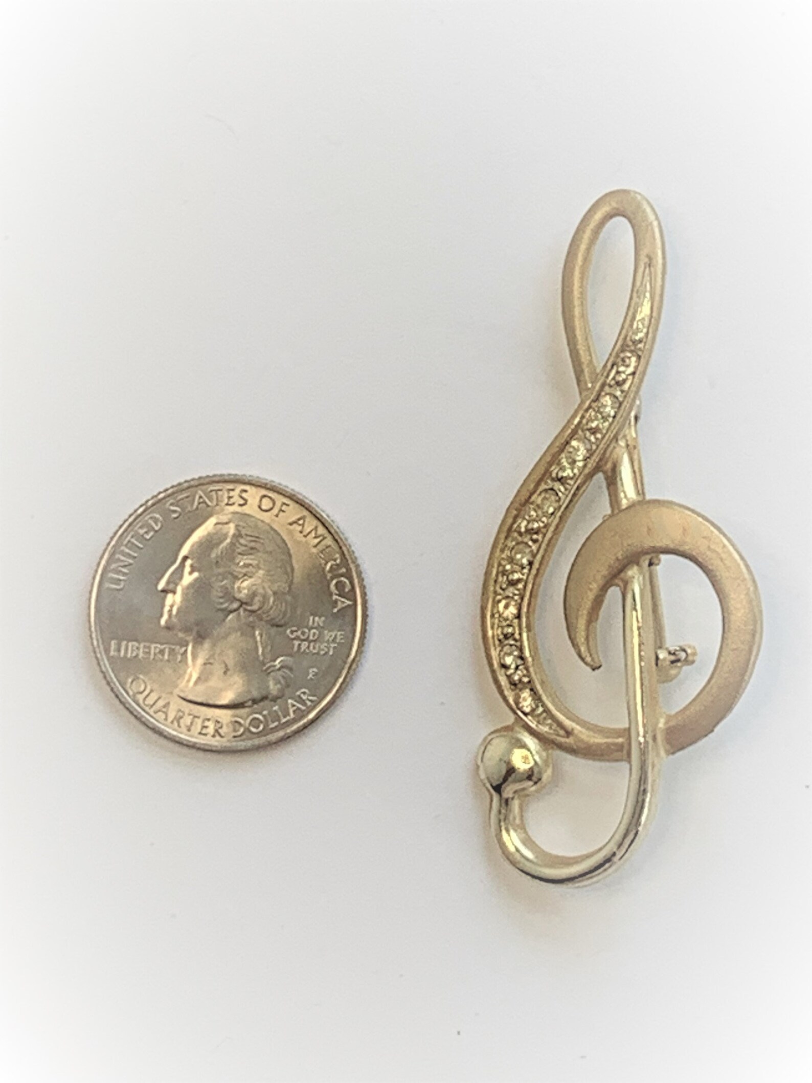 Treble Clef Music Brooch Lapel Pin - Etsy