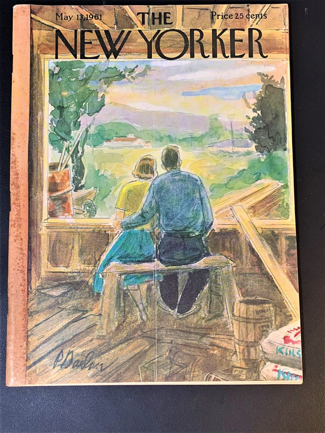 Vintage Original May 13 1961 the New Yorker Magazine Back to Africa ...