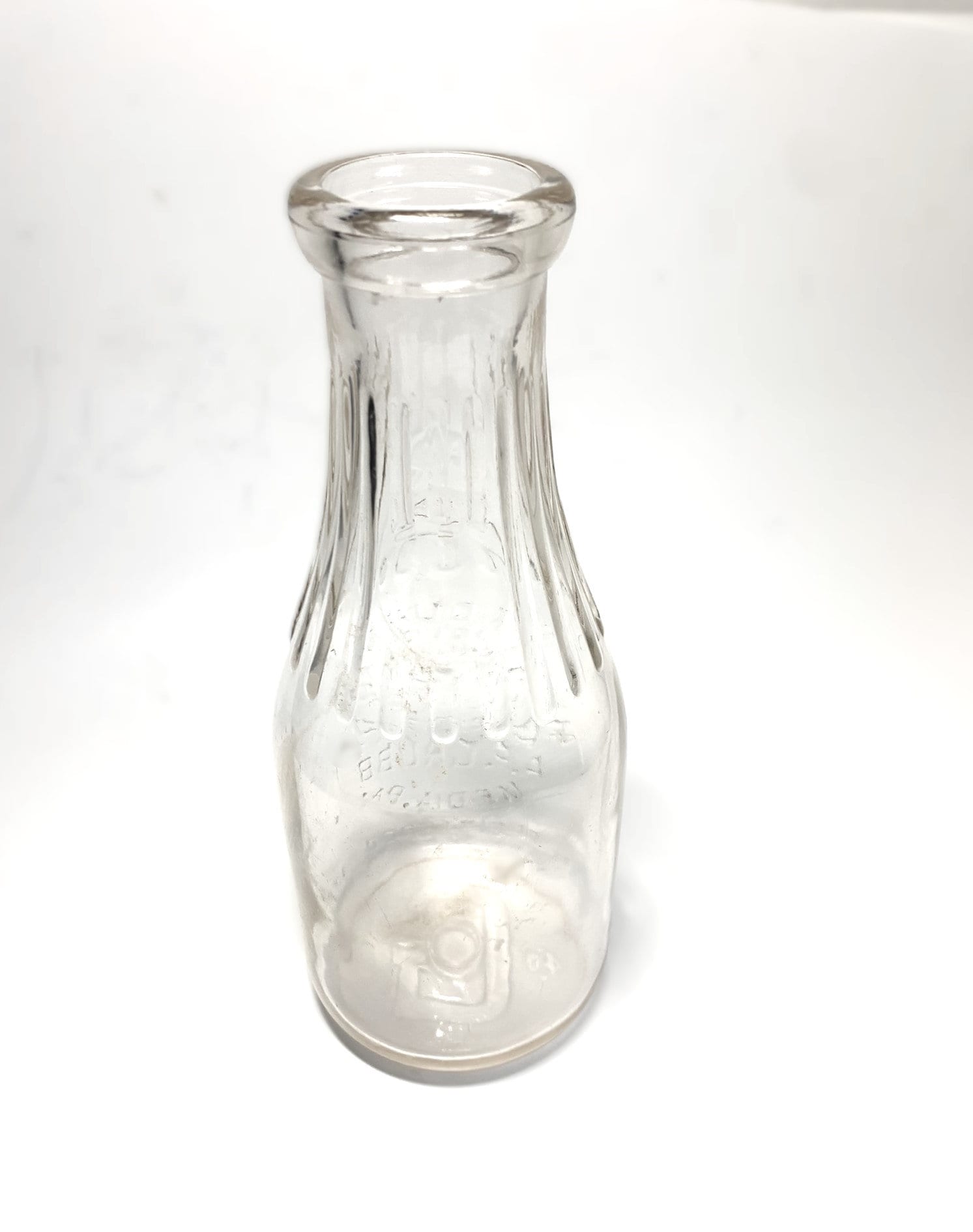 Scarce 1940's Vintage 1 Quart Glass Milk Bottle A P Grubb Media PA - Etsy
