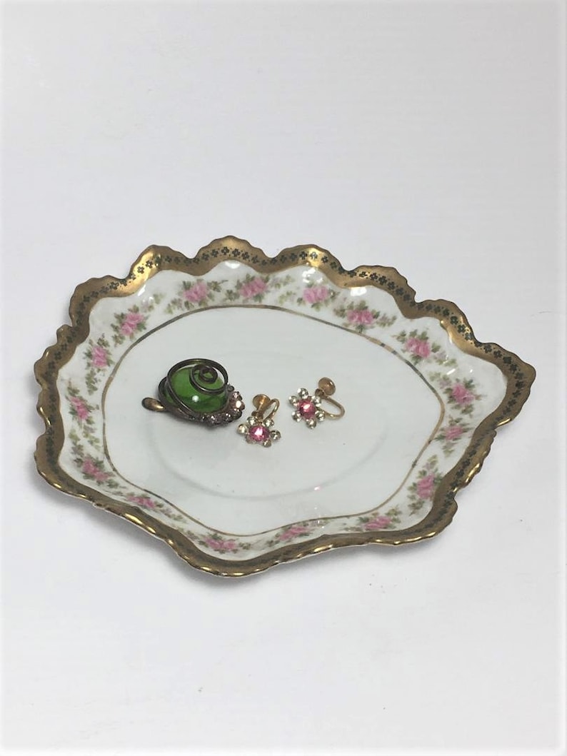 Vintage Moritz Zdekauer MZ Austria Porcelain Dish. - Etsy