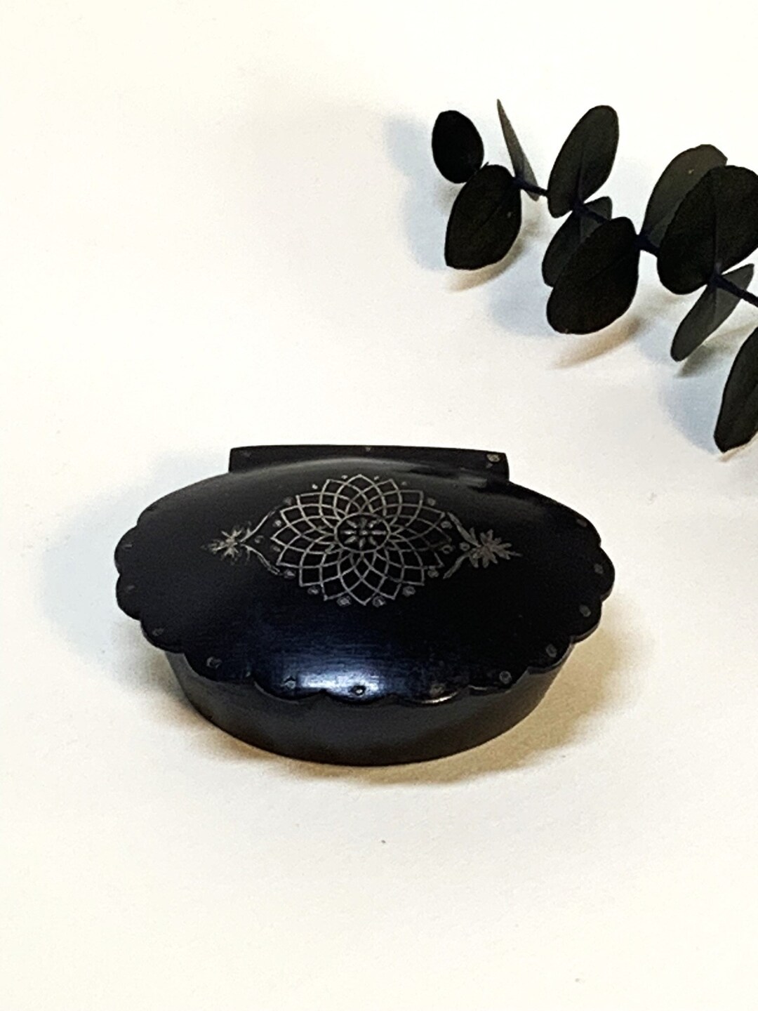 Antique Indian Bidri Royal Wedding Ring Holder Engagement Ring Box - Etsy