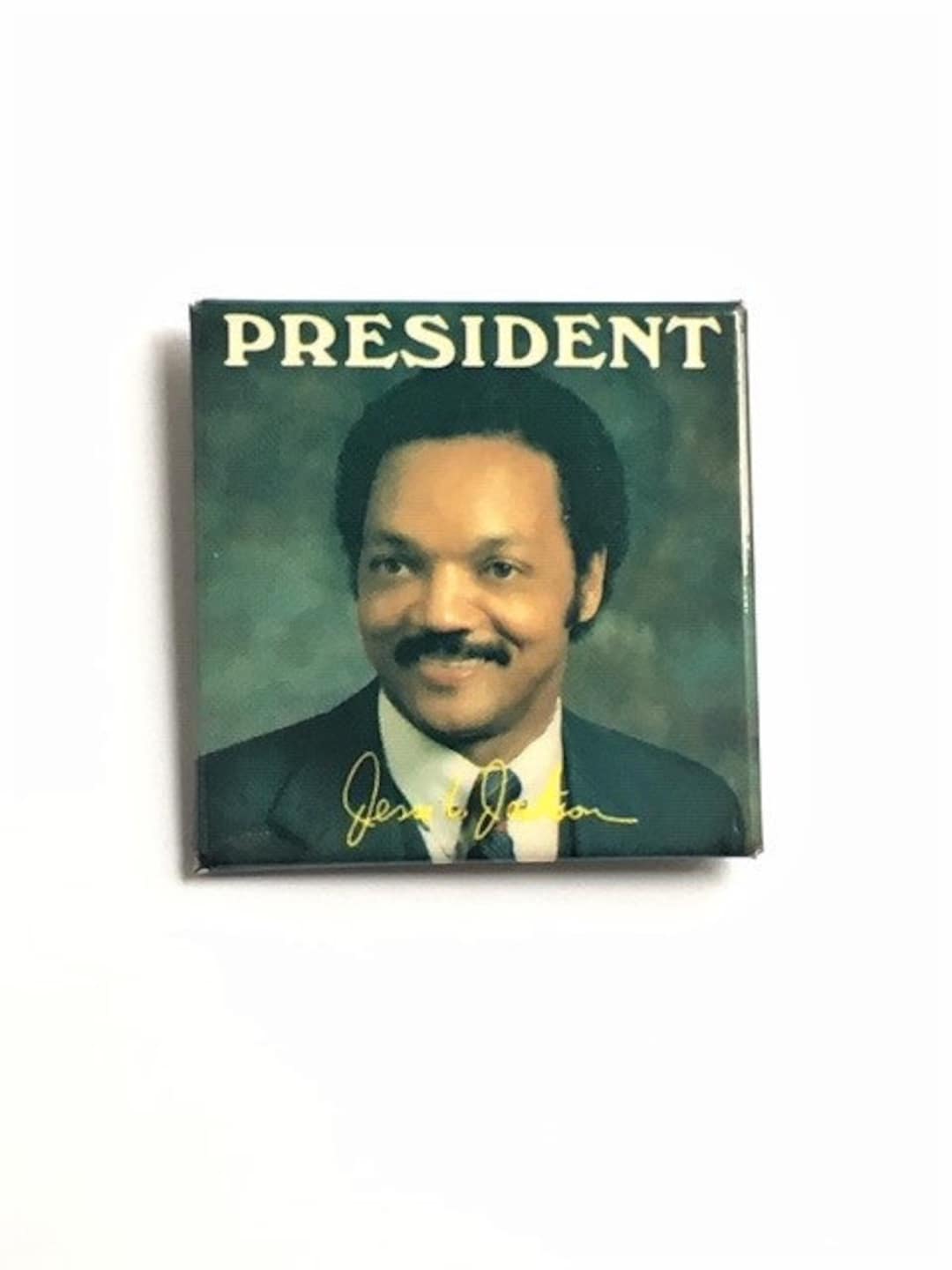 Jesse Jackson Signed Presidential Campaign Button - Etsy