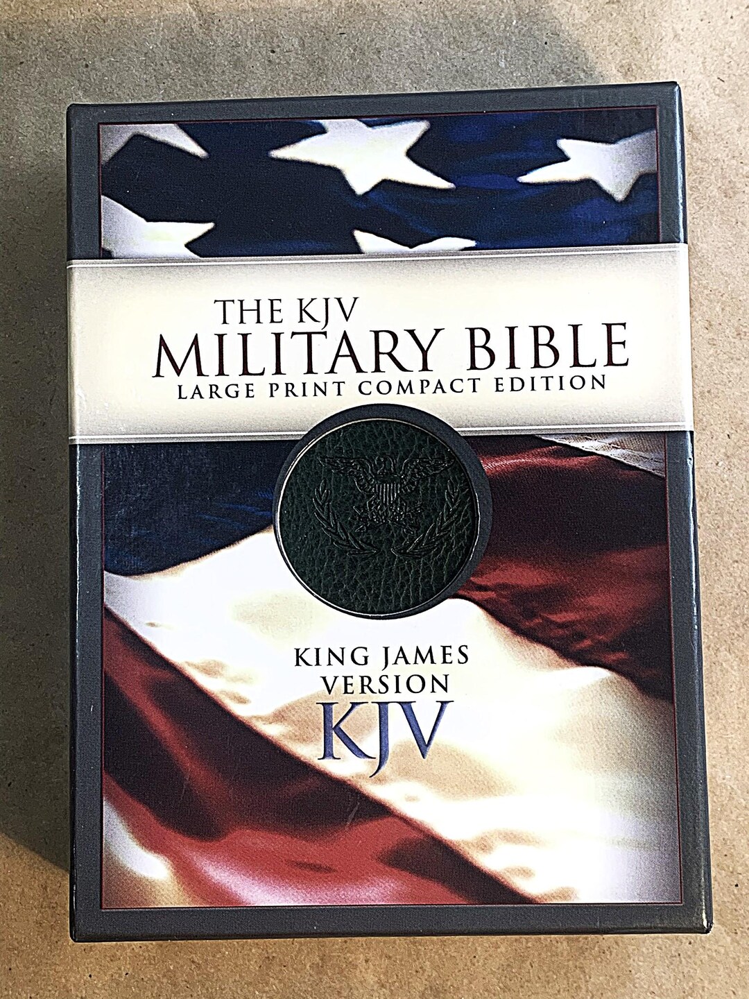 KJV Military Bible Large Print Compact Edition - Etsy