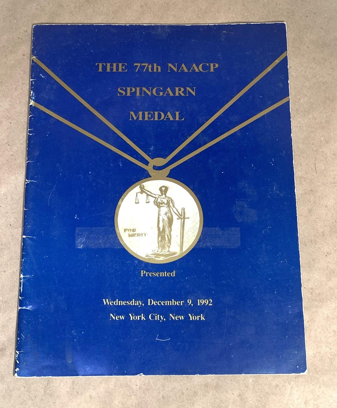 1992 NAACP Spingarn Award Program Booklet Barbara Jordan - Etsy