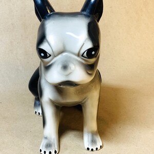 Vintage Ceramic Bank French Bull Dog - Etsy