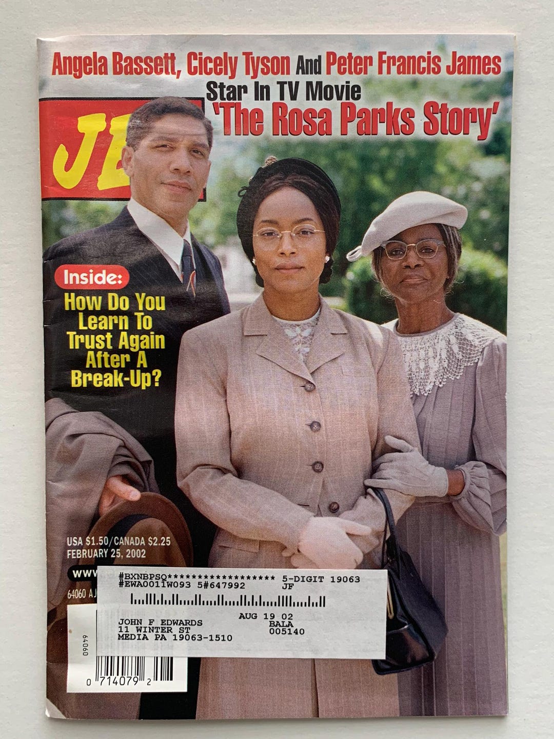 2002 Jet Magazine the Rosa Parks Story Kobi Bryant - Etsy