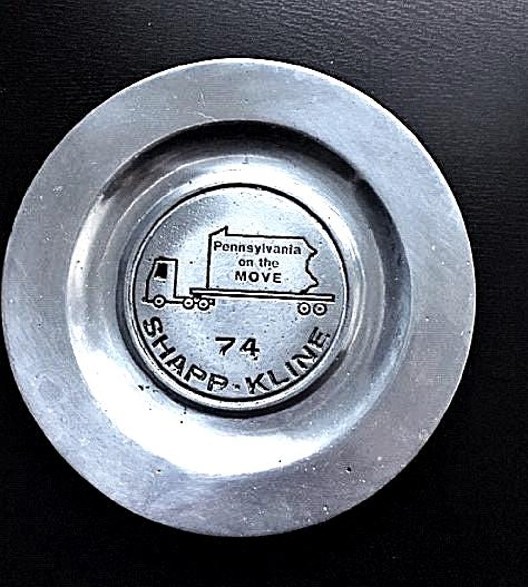 1974 Governor Milton Shapp-kline Cast Metal Campaign Plate - Etsy