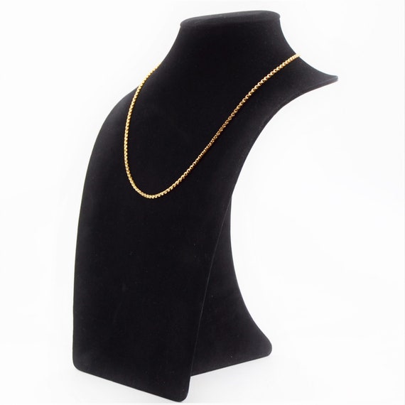 French, 1950s, 18 Karat Yellow Gold Thick Jaseron Mes… - Gem