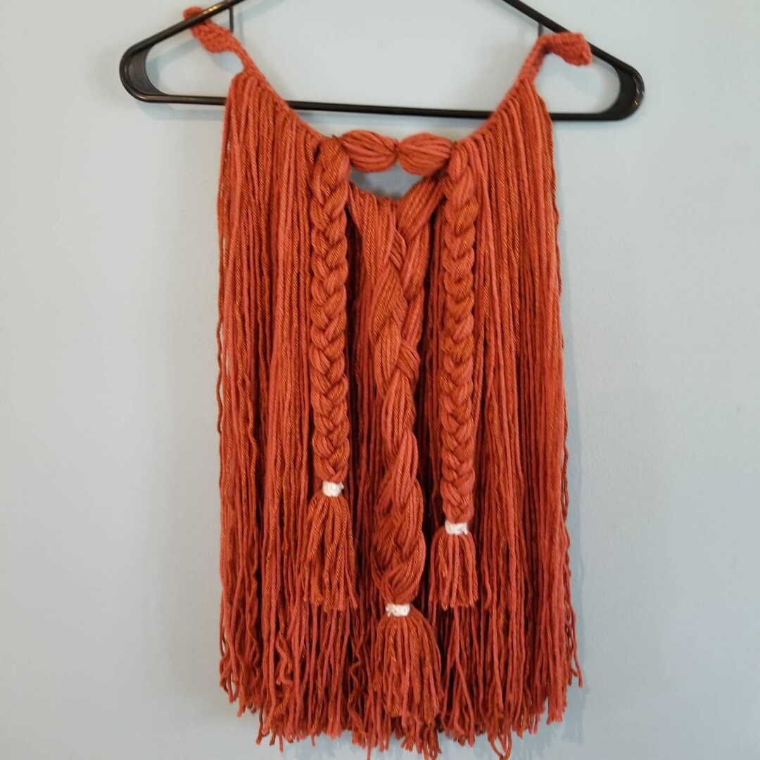 Viking, Dwarf, Wizard, Warrior Costume Yarn Beard for Larp, Dnd ...