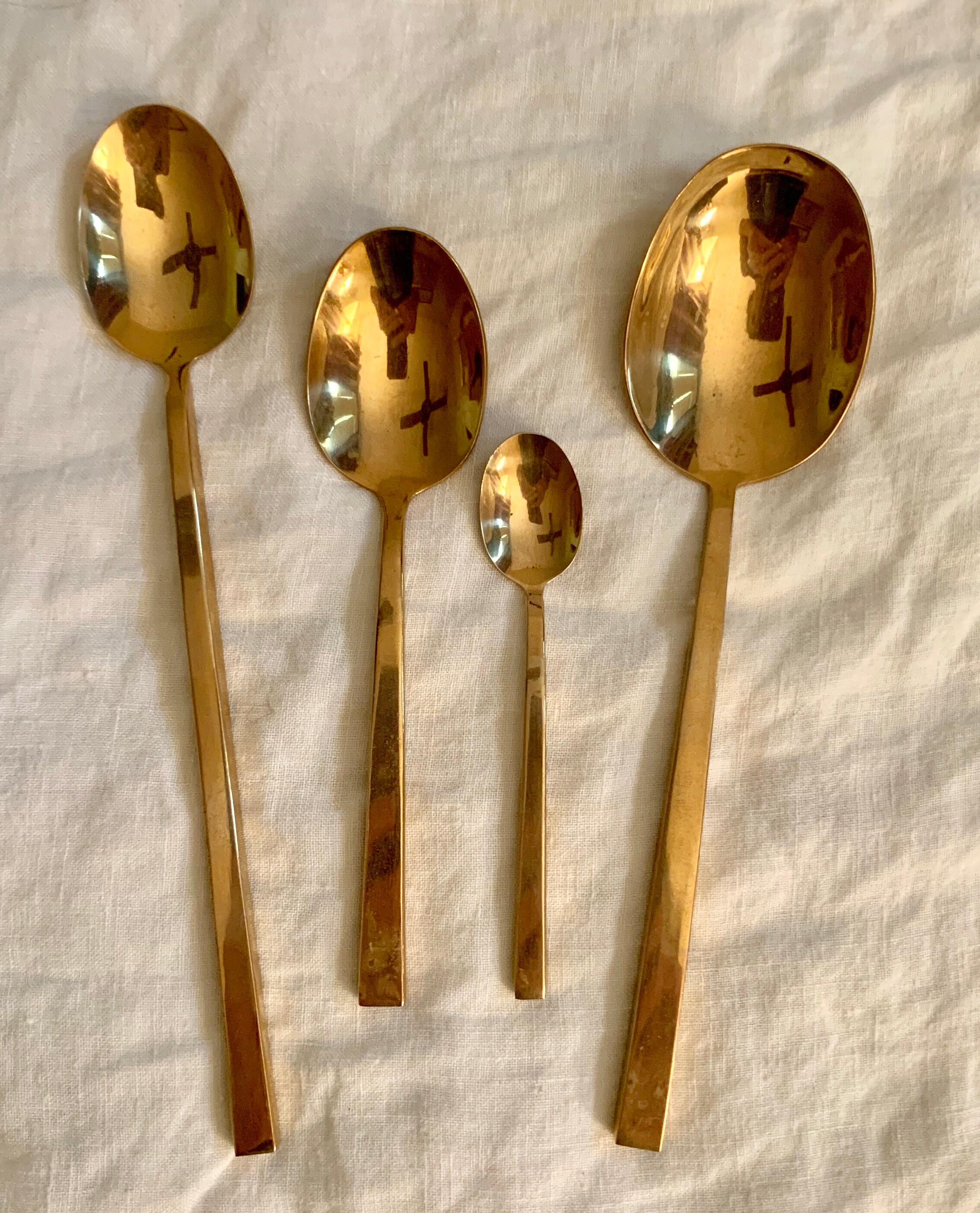 Brass Thai flatware | Etsy