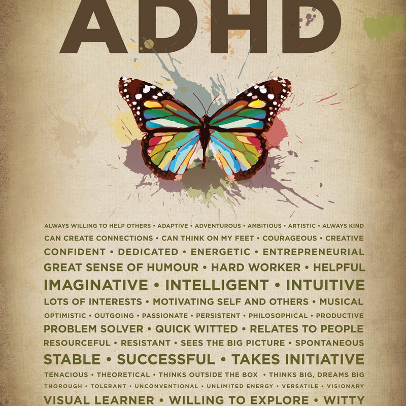Adhd Posters - Etsy