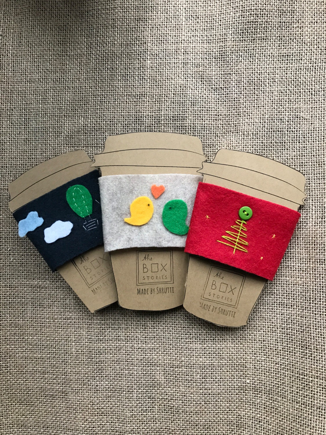 Felt Coffee Cup Cozy for Coffee Tea and Beer - Etsy