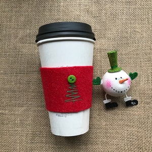 Felt Coffee Cup Cozy for Coffee Tea and Beer - Etsy