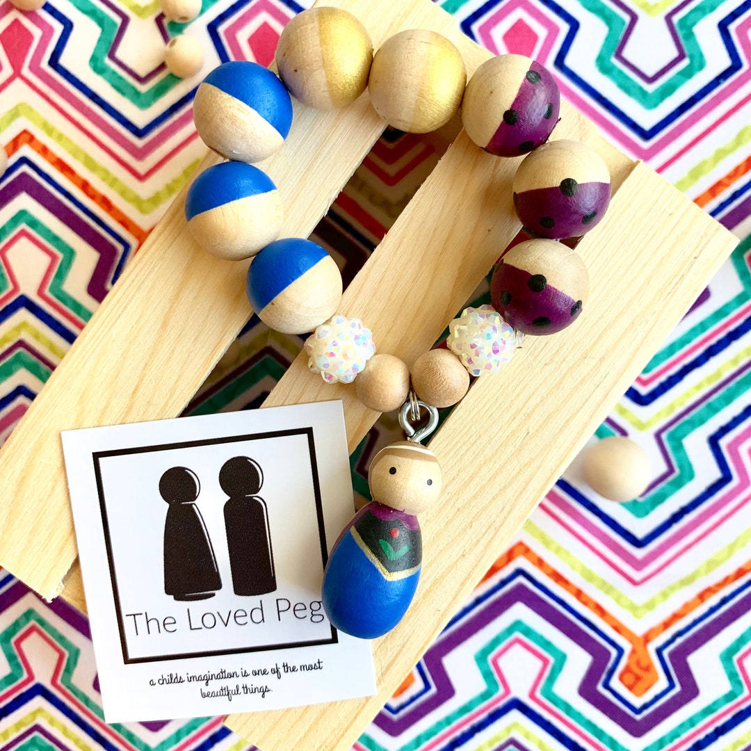 Frozen Anna Bracelet - Disney Princess, Birthday Gift, Disney Trip - Etsy
