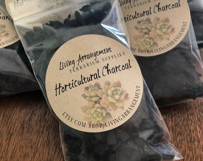 Horticultural Charcoal Soil Purifier and Aerator Terrarium Supply - Etsy
