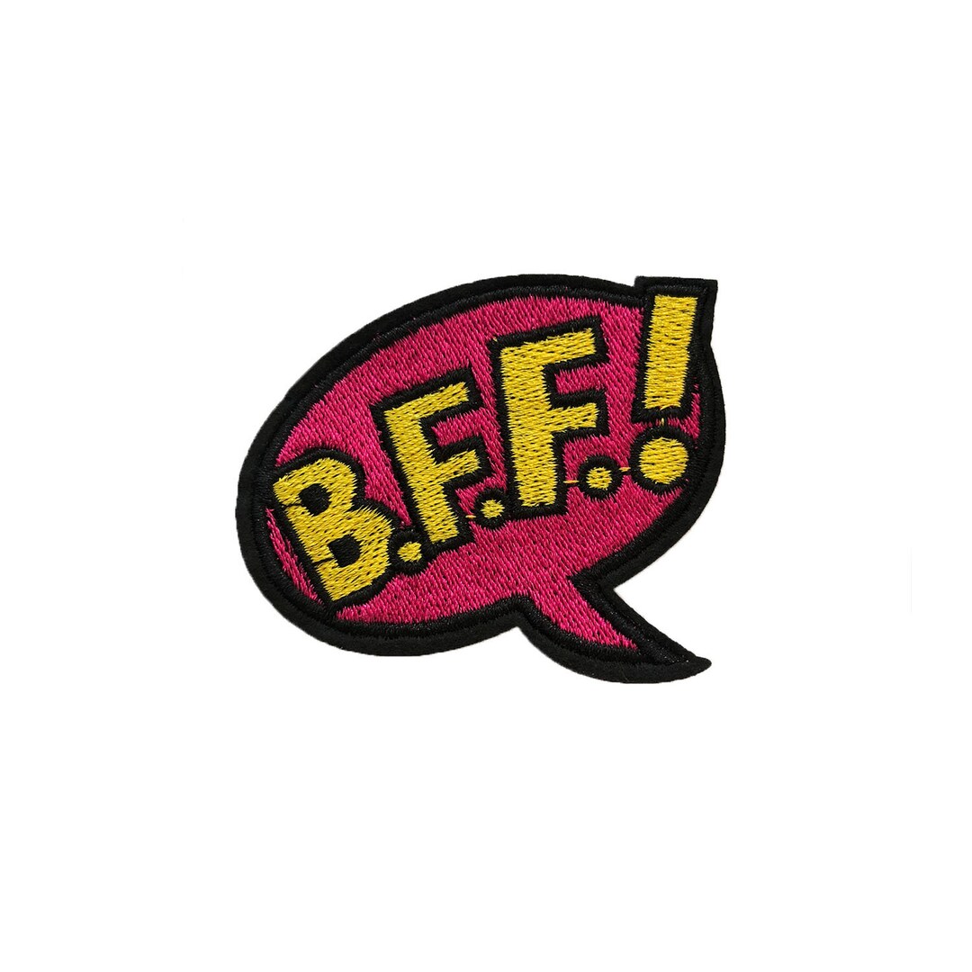 Fabstix BFF Forever Iron-on Patch Collectible Sticker Applique Gift ...