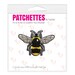 Fabstix Bad Ass Bumble Bee Iron-on Patch Collectible Sticker Appliqué ...