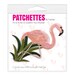 Fabstix Flirty Flamingo Iron-on Patch Collectible Sticker Applique Gift ...