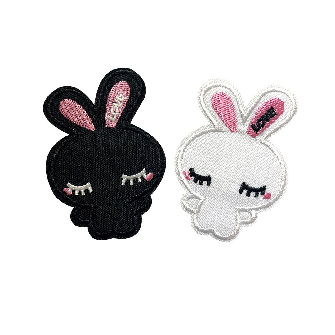 Fabstix Bunny Lovin Iron-on Patch Collectible Sticker - Etsy