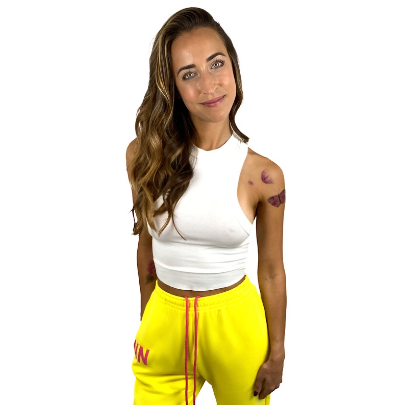 Super Sexy Side Boob Tight Tank Crop Top for Raves Festival - Etsy