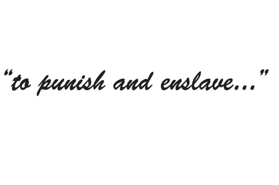To punish and enslave... Vinyl Decal - Etsy 日本