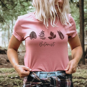 Botanist Shirt Botanist Top Botany Tshirt Botanist Graduation Gift Gift ...