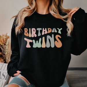 Birthday Twins Shirt, Matching Shirts, Birthday Shirt, Birthday Party ...