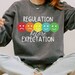Regulation Before Expectation, Autism Shirt, Special Education Tshirt, Gift for Teacher, Autism ...