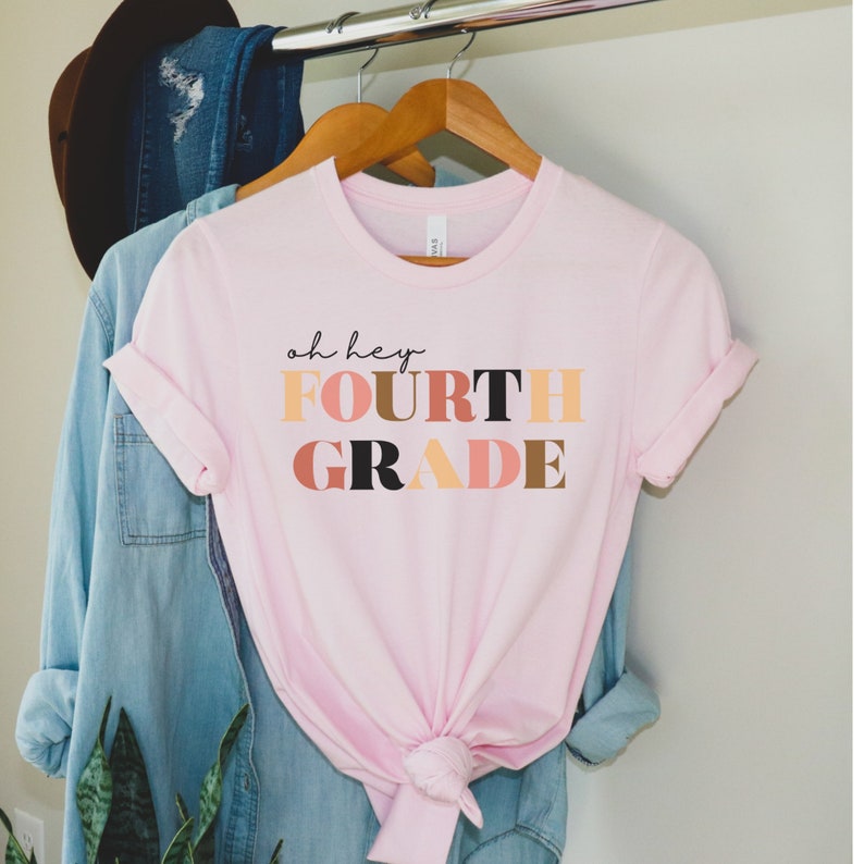 4th Grade Teacher Shirt Fourth Grade Teacher Teacher Shirts | Etsy
