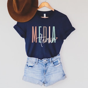 Media Team Shirt, Media Team T-shirt Social Media Team Tee - Etsy