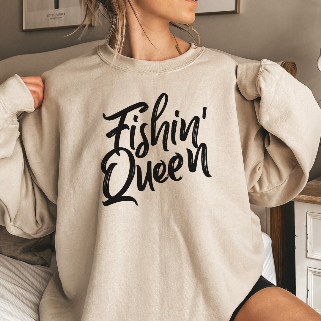 Fishin' Queen Womens Fishing Shirts Catfish Fishing - Etsy