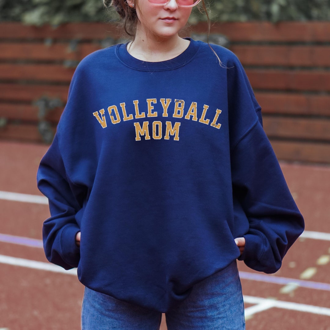 Volleyball Mom Sweatshirt, Volleyball Mom Sweater, Custom Name ...