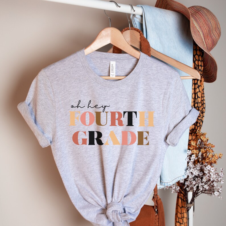 4th Grade Teacher Shirt Fourth Grade Teacher Teacher Shirts - Etsy