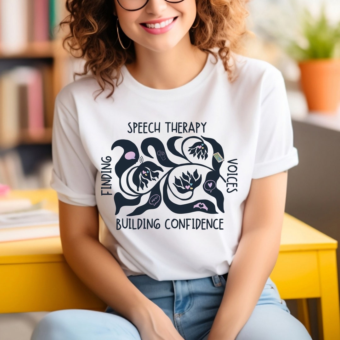 Slp T-shirt Speechie Tee Speech Therapist Shirt SLP T - Etsy