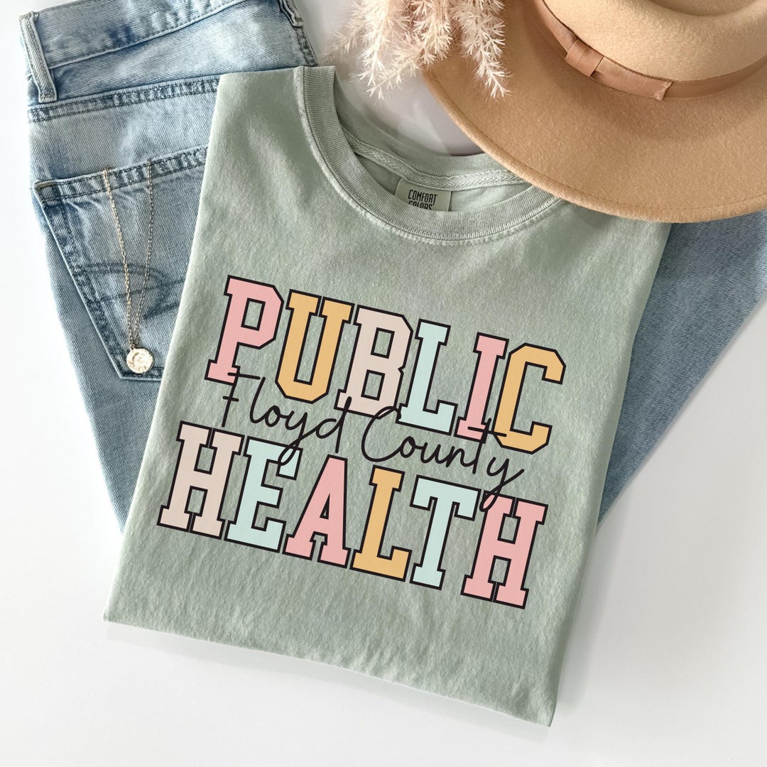 Custom County Public Health Saves Lives Shirt, Public Health Sweatshir ...